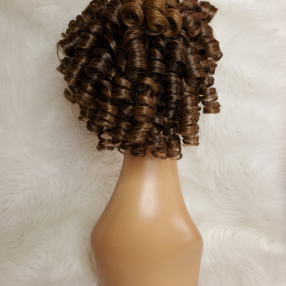 pop | Hair | Pull String Spiral Curls Ponytail Chesnut | Poshmark